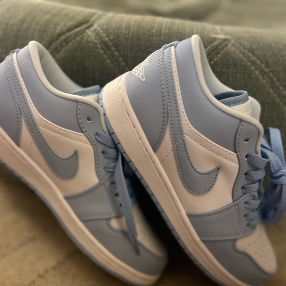 Nike | Shoes | Air Jordan Nike Low Dunk Ice Blue | Poshmark